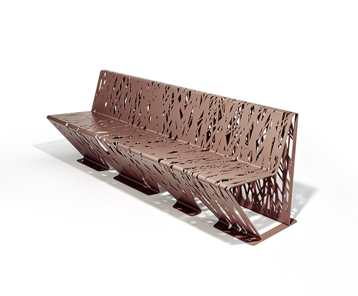 Скамейки и лавочки из металла